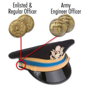 Army Uniform Buttons | Marlow White