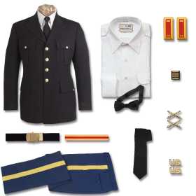 Male Officer ASU Coat | Marlow White