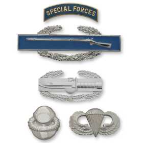 Army Non-Tarnish Identification Badges