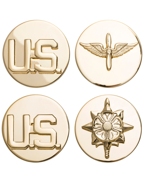 Non-tarnish Army Enlisted MOS & US Insignia - All Questions | Marlow White