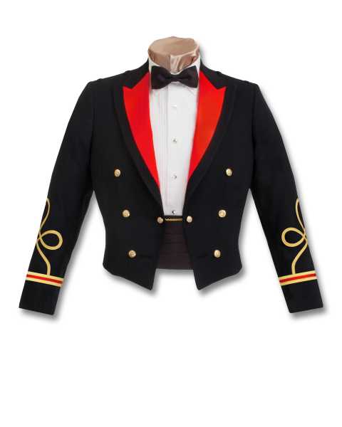 Male Tropical Blue Mess Jacket - All Questions | Marlow White