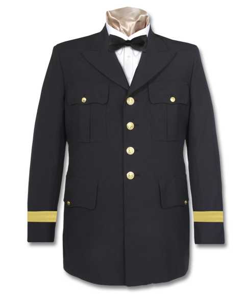 Male General Officer Elastique ASU Coat - All Questions | Marlow White