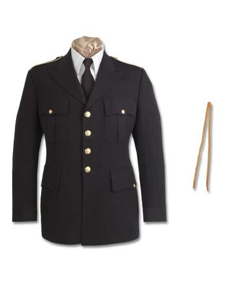 Male Enlisted ASU Coat - All Questions | Marlow White