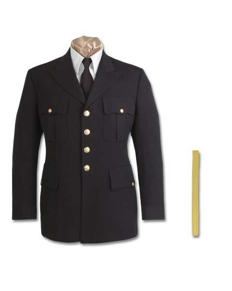 Male General Officer ASU Coat - All Questions | Marlow White