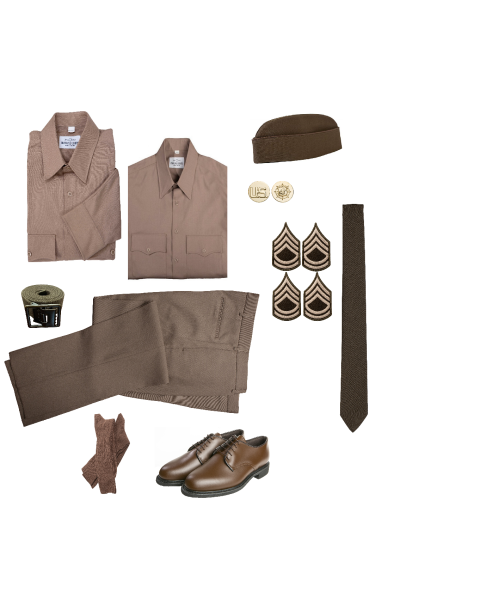 Male Enlisted Class B AGSU Package - All Questions | Marlow White
