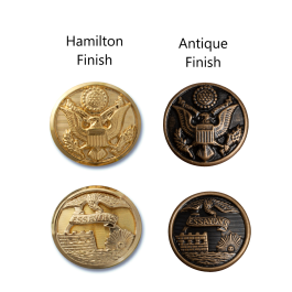 Army Uniform Buttons | Marlow White