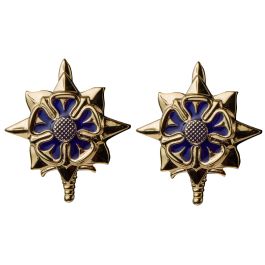 Military Intelligence Officer Branch Insignia | Marlow White