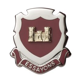 Engineer Regimental Crest | Marlow White