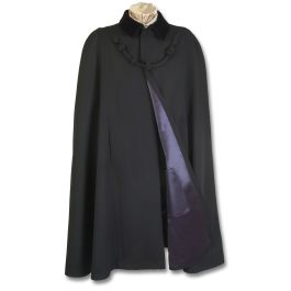 Army Blue Cape and Frog | Marlow White