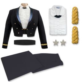 Female General Officer Blue Mess Package | Marlow White