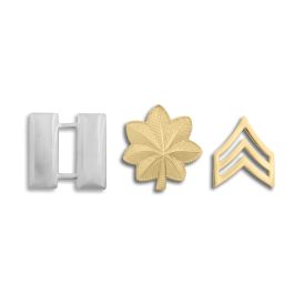 First Responders Collar Rank Insignia | Marlow White