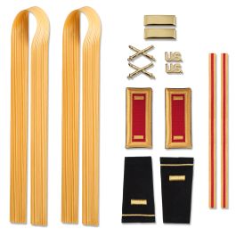 Male ASU Conversion Kit - Jr. Enlisted to Officer | Marlow White