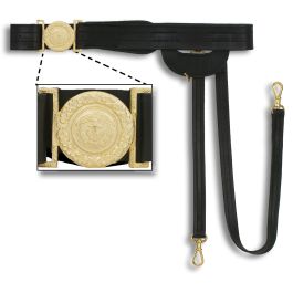 Coast Guard Sword Belt | Marlow White