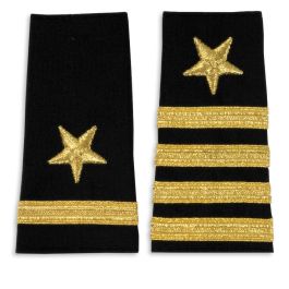 US Navy Officer Soft Shoulder Boards | Marlow White