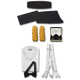 Officer White Mess Accessory & Conversion Kit | Marlow White